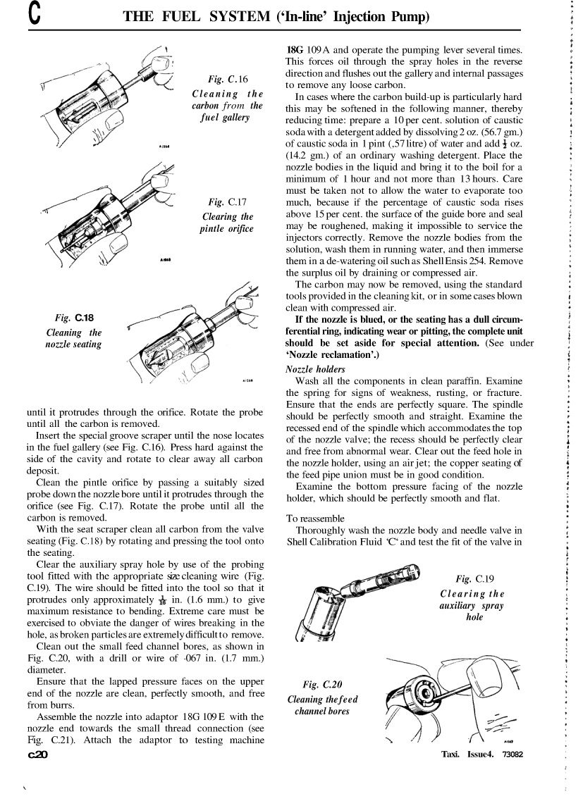 Cav Pintaux Injection Nozzle Rebuild
